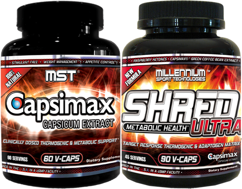 Millennium Sport Technologies :: Burn It Down Stack! (1- Shred-ULTRA 90 V-Caps Plus 1- Capsimax ...