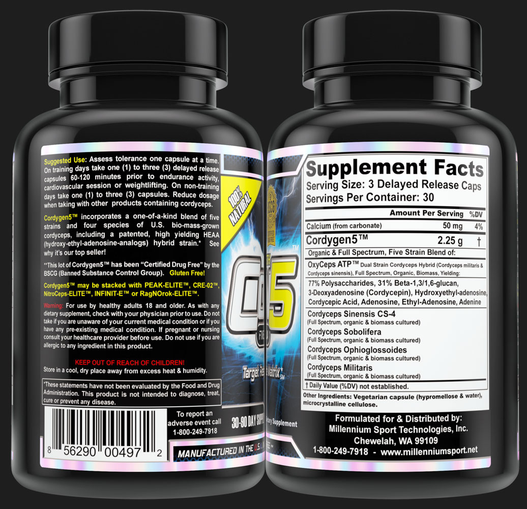 Millennium Sport Technologies :: Cordygen5